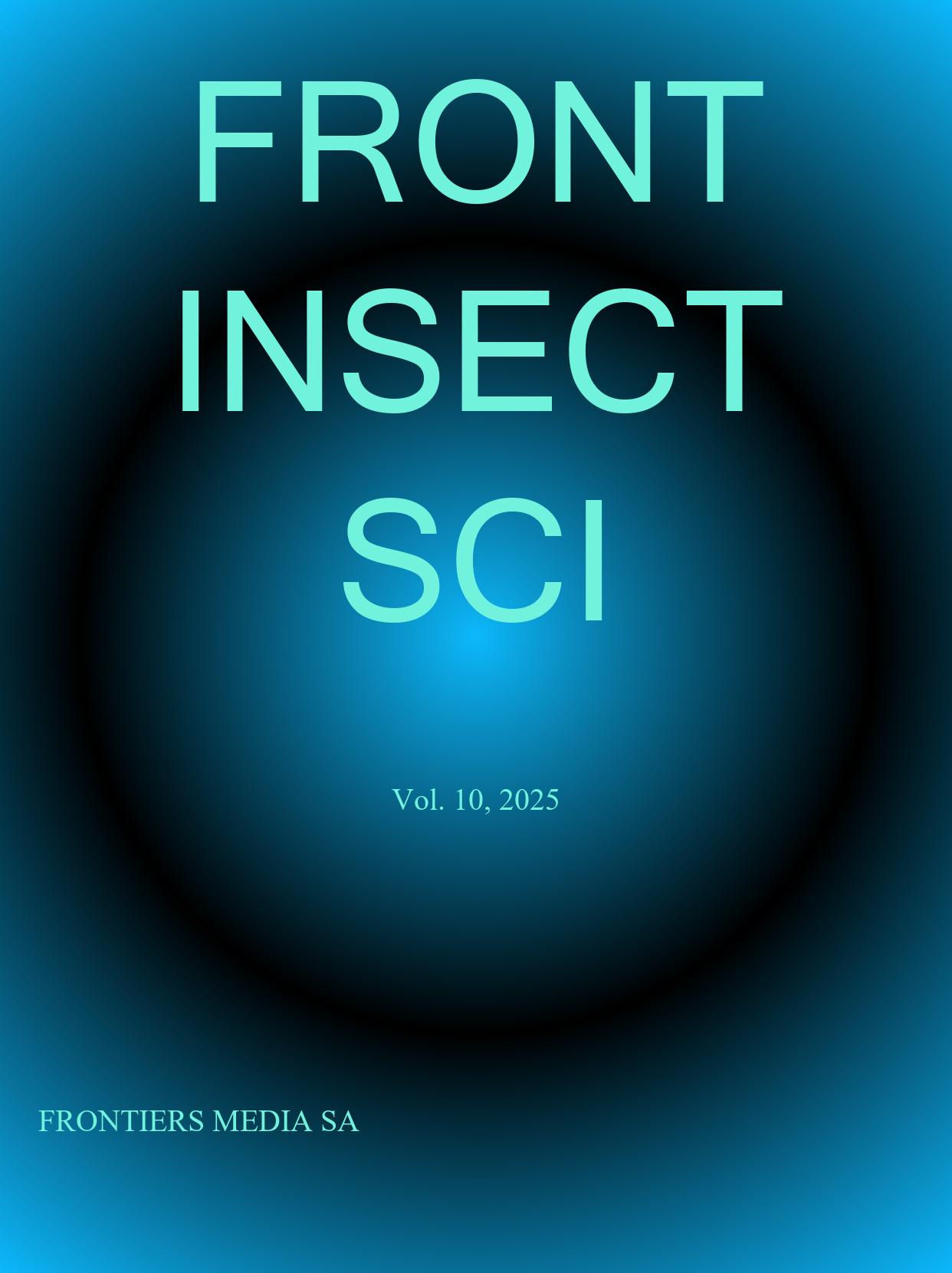 期刊影响因子2024/2025: Frontiers in Insect Science, FRONT INSECT SCI, ISSN:-, eISSN:2673-8600
