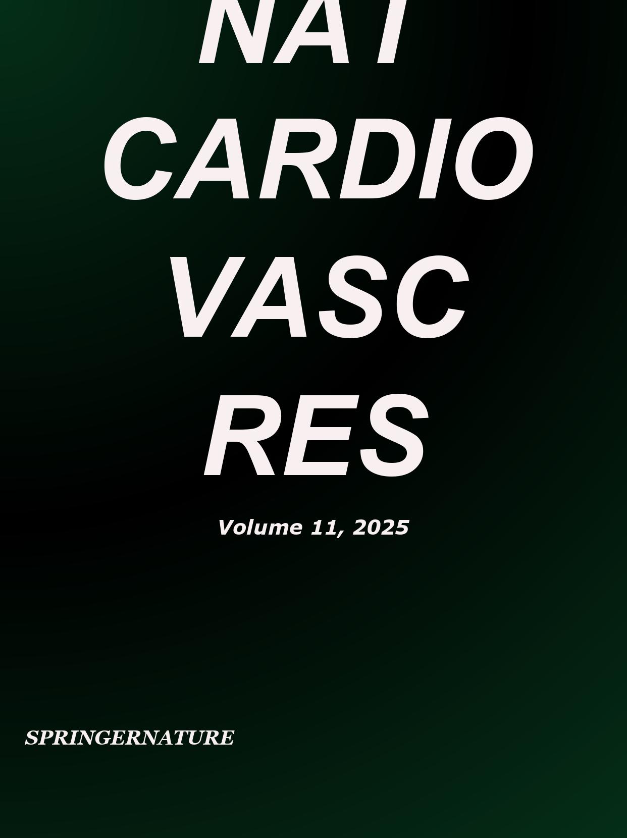 期刊影响因子2024/2025: Nature Cardiovascular Research, NAT CARDIOVASC RES ...