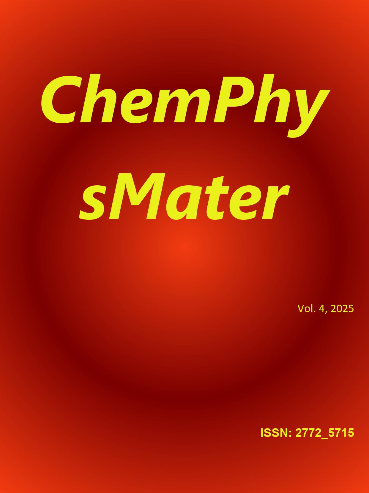 期刊影响因子2024/2025: ChemPhysMater, , ISSN:2772-5715, eISSN: