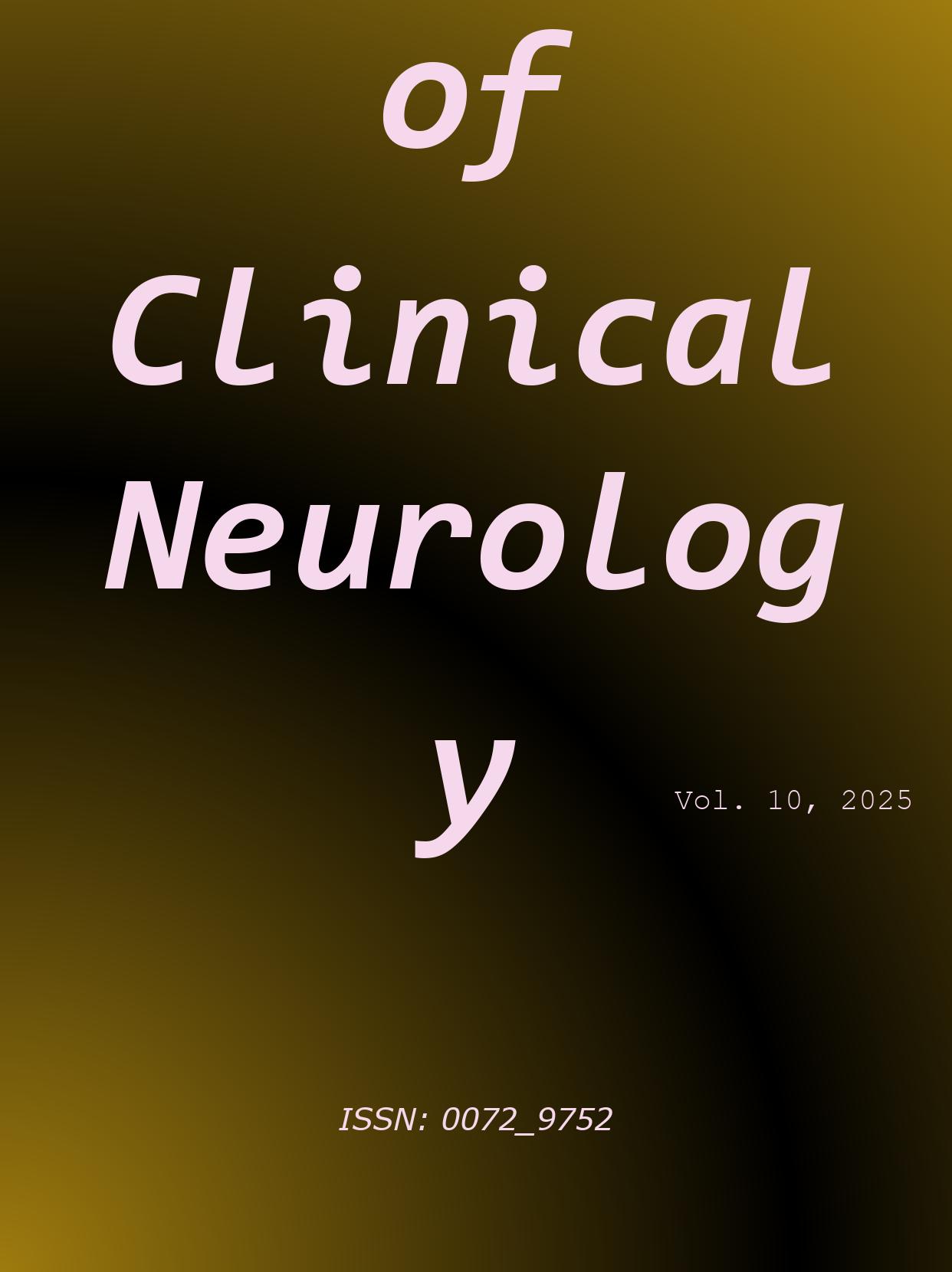 期刊影响因子2024/2025: Handbook of Clinical Neurology, , ISSN:0072-9752, eISSN: