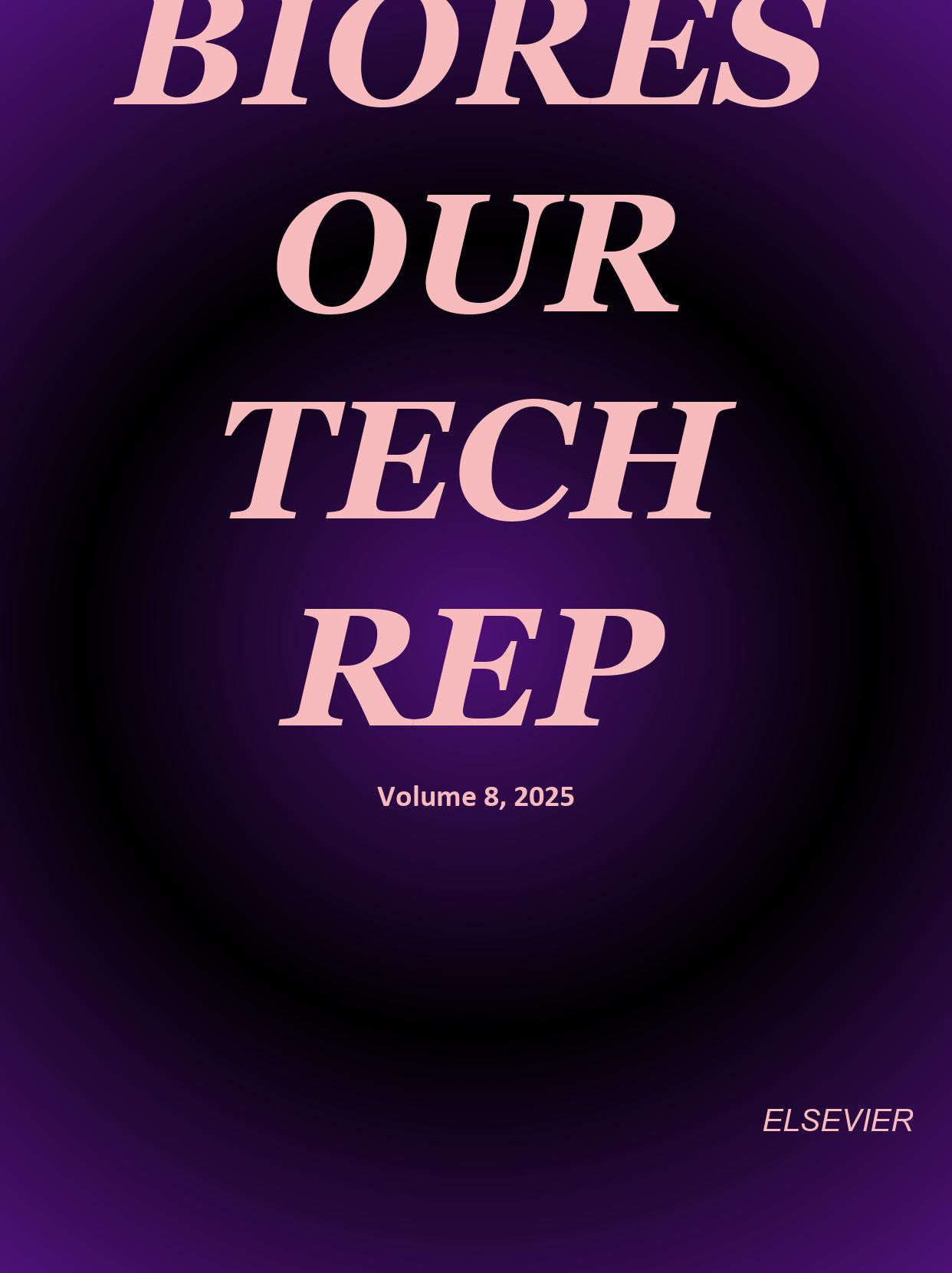 期刊影响因子2024/2025: Bioresource Technology Reports, BIORESOUR TECH REP ...