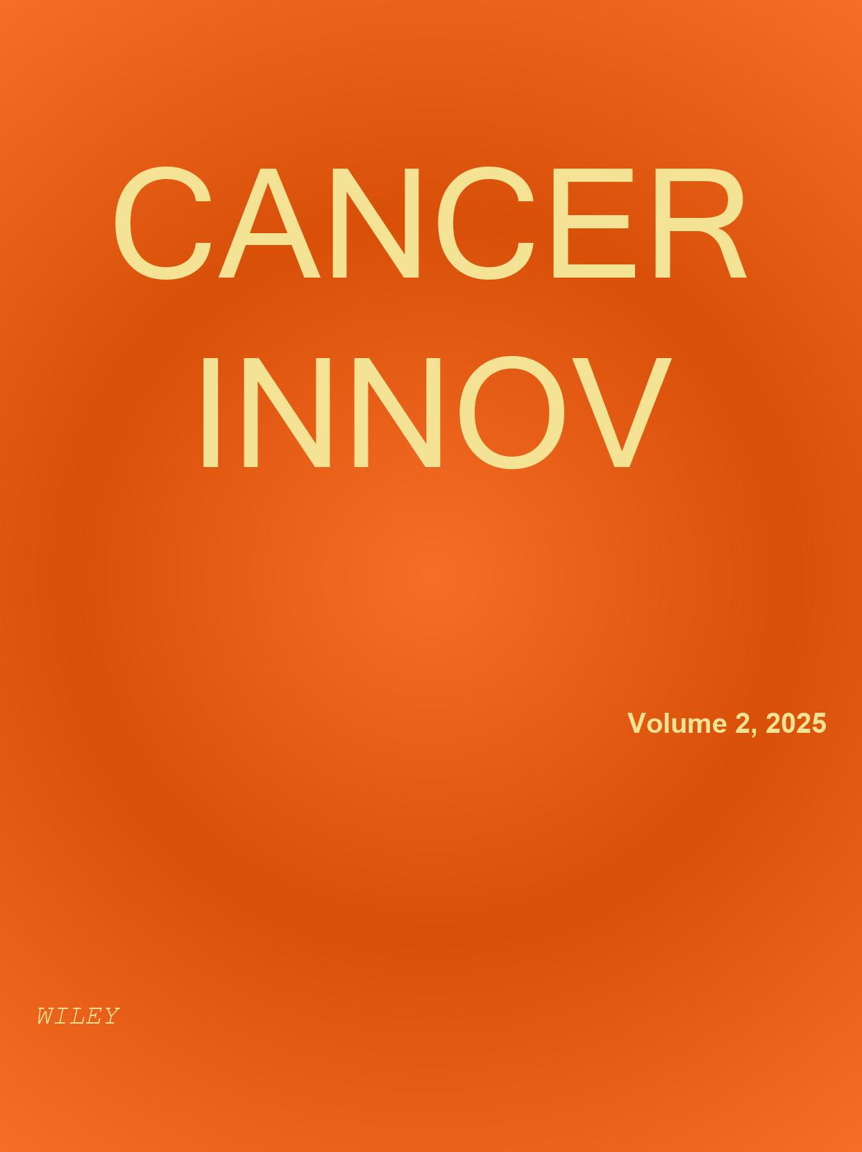 期刊影响因子2024/2025: Cancer Innovation, CANCER INNOV, ISSN:2770-9191, eISSN ...